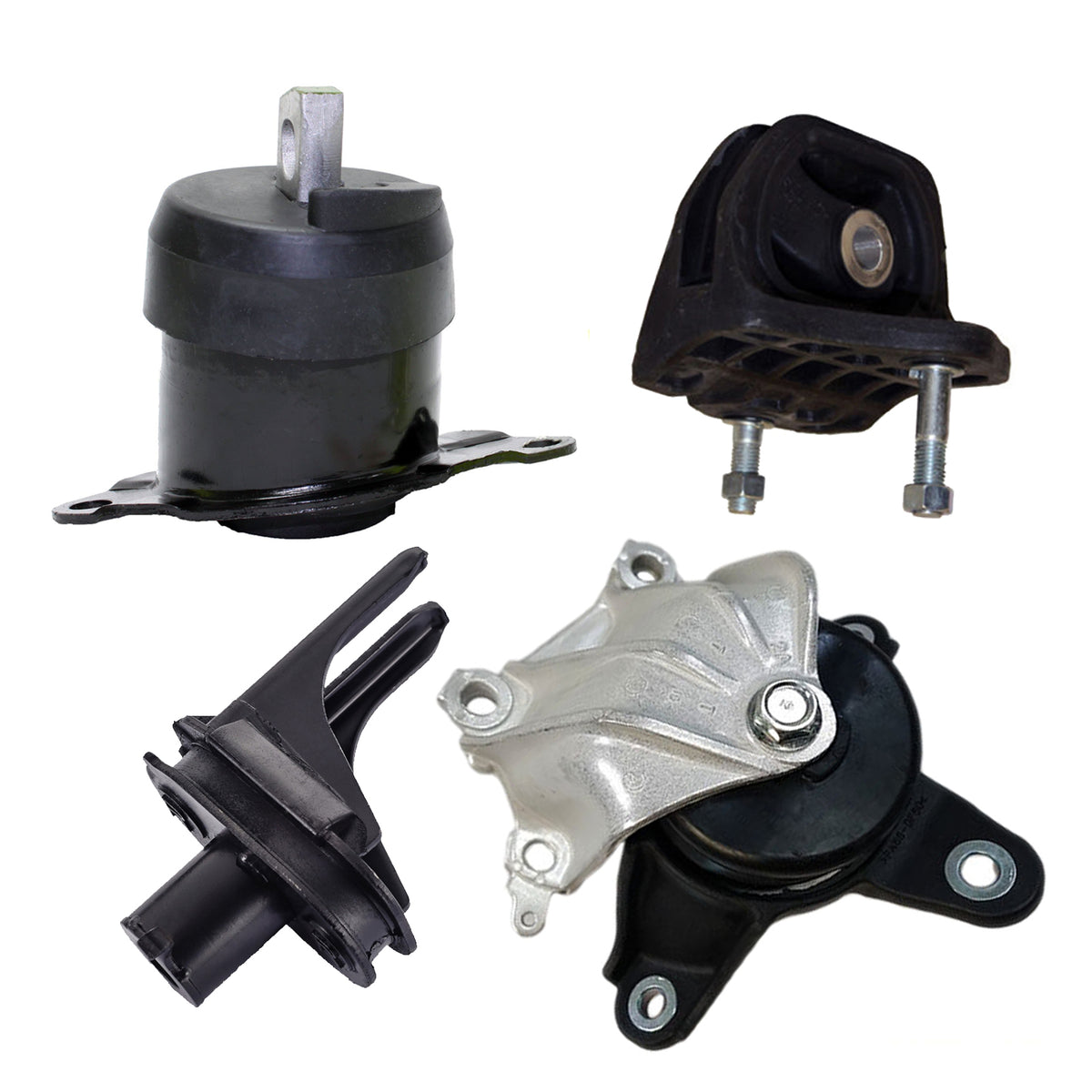 Engine & Trans Mount w/ Bracket 4PCS 2010-2014 for Acura TSX 3.5L FWD ...